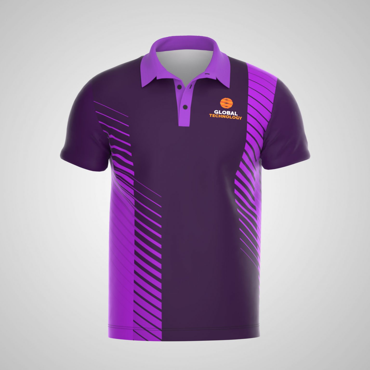 Sublimated Men's Polo Shirt - Sublimation Printing Polo Shirt