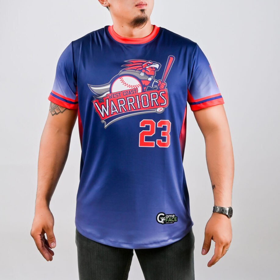 Men's Baseball Shirt with Side Panel Full Sublimation Customized Design